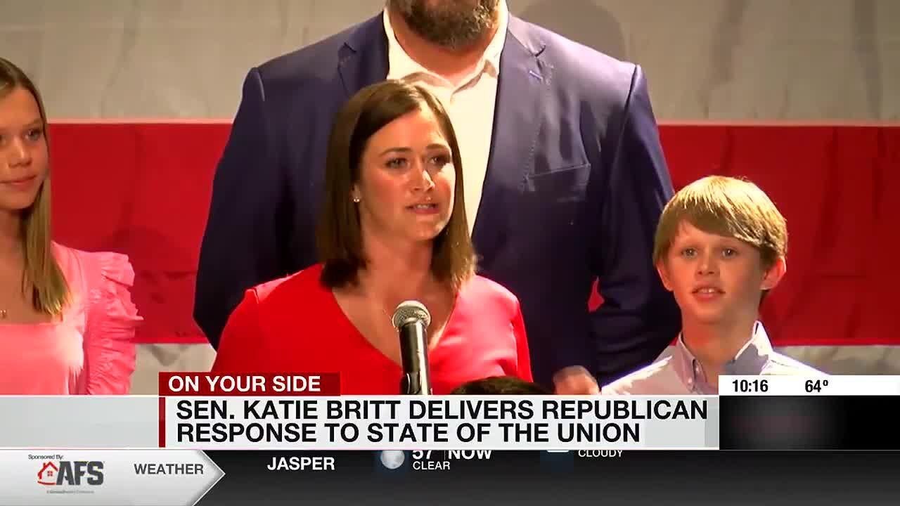 Sen. Katie Britt delivers Republican response to State of the Union ...