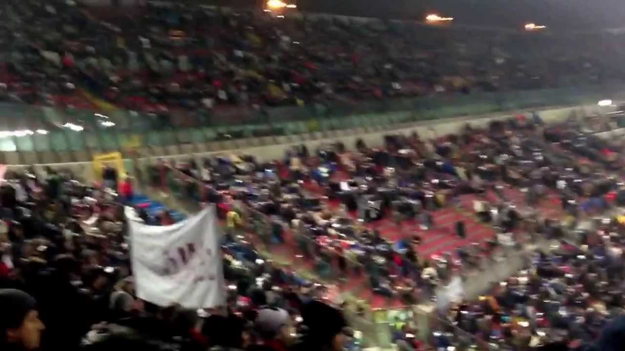 CORO INTER MERDA (curva sud) - YouTube