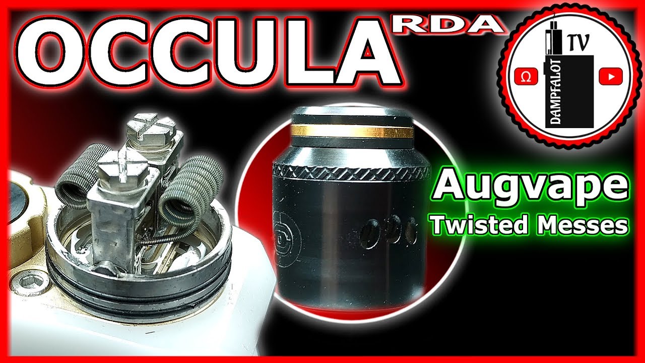 Große Coils und mega Wolken: Occula RDA by Augvape & Twisted Messes ...