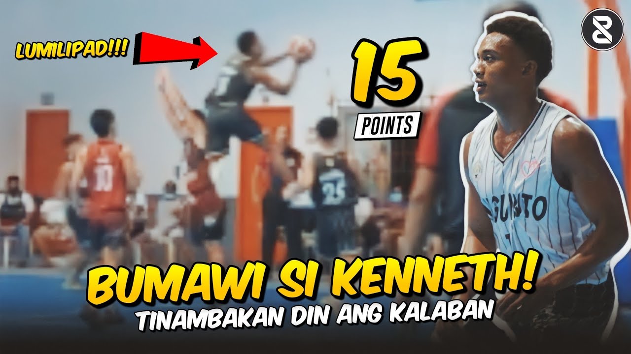 BUMAWI si KENNETH MENSAH laban sa CALUMPIT BULACAN! 15 POINTS 2 ...
