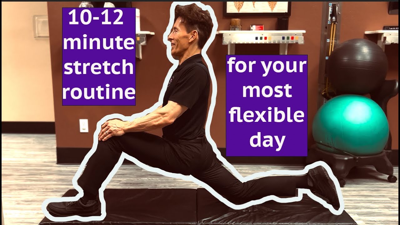 new back tips - 10 to 12 minute head to toe stretching routine_YouTube ...
