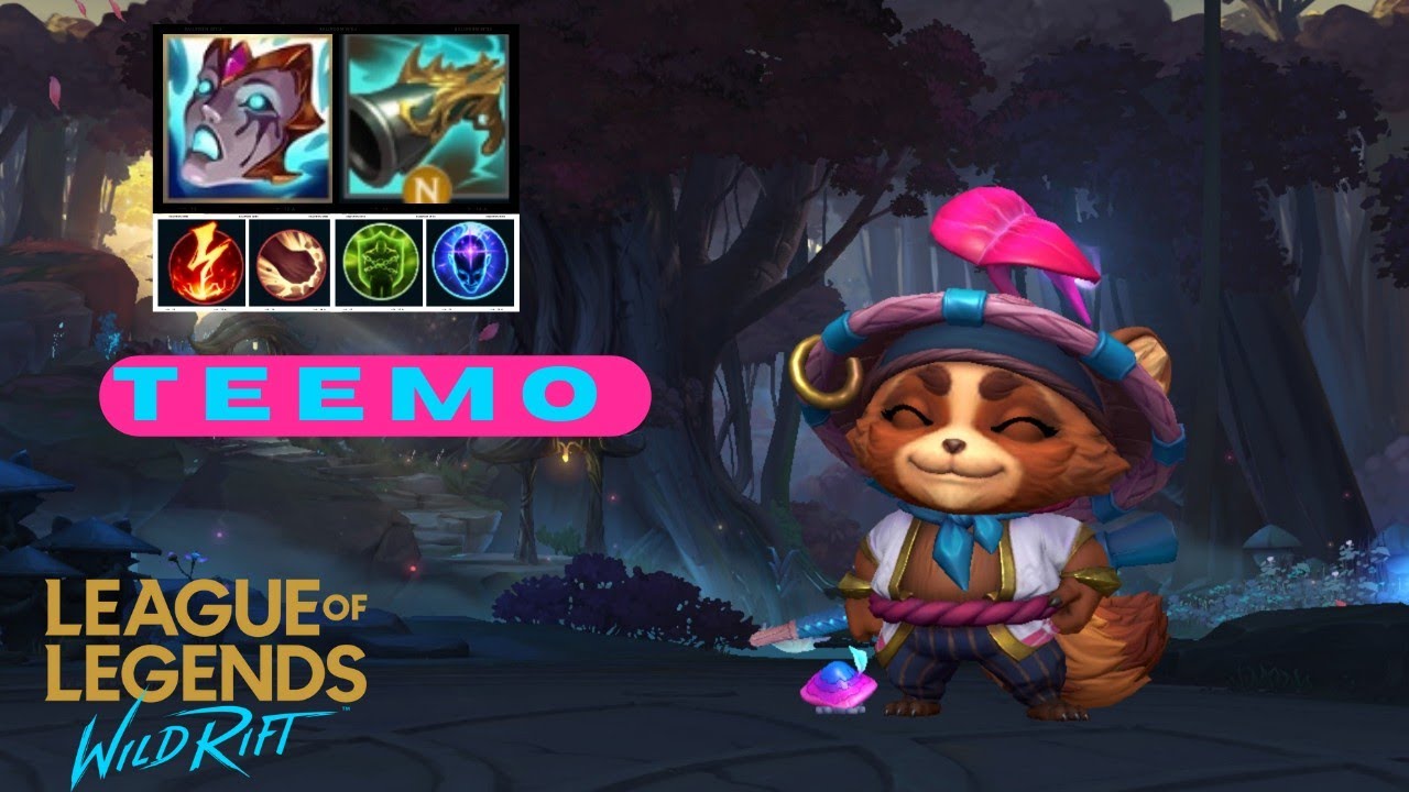 League Of Legends: Wild Rift • 𝐓𝐄𝐄𝐌𝐎 - YouTube