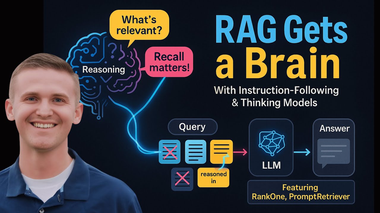 Optimizing RAG With Reasoning Models - YouTube
