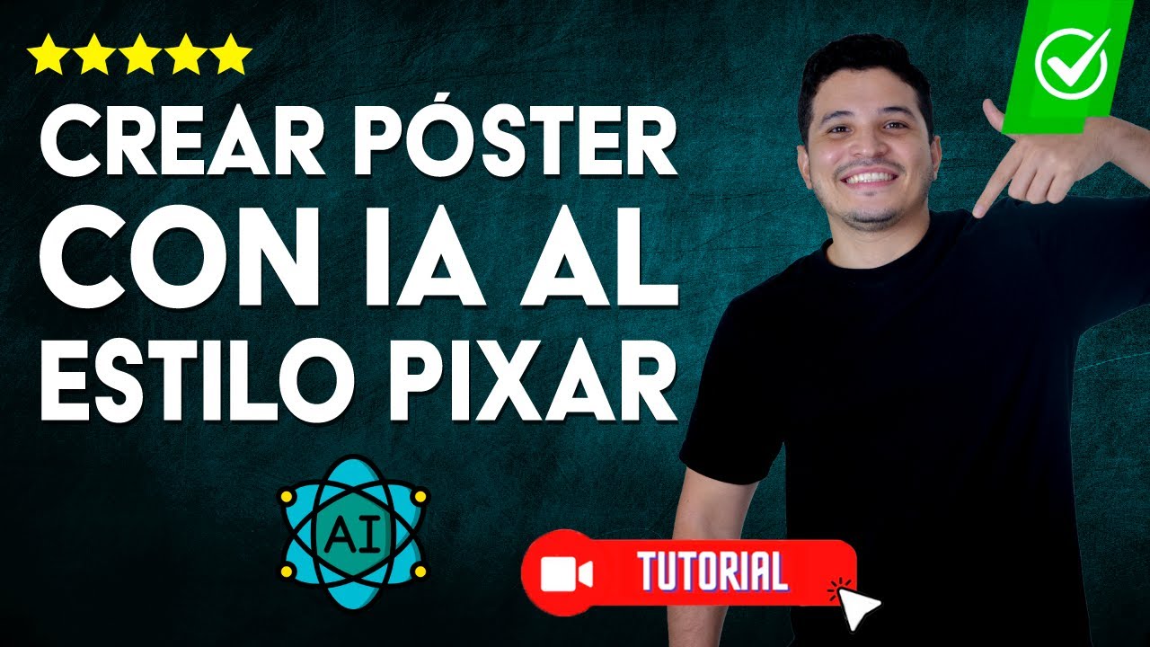 Como CREAR tu PÓSTER con IA al estilo Pixar - Crea tu avatar💻 - YouTube