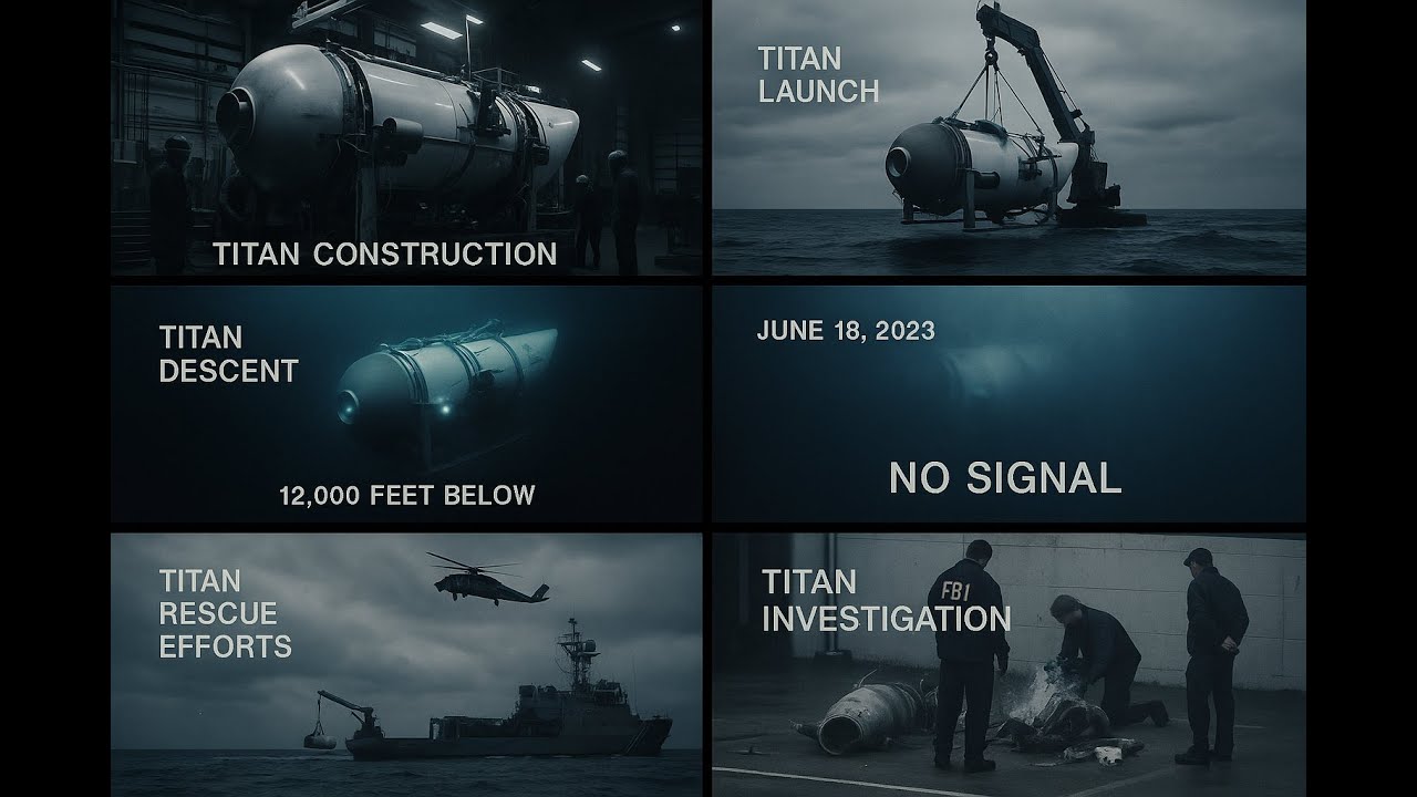 The Deep Sea Sub Tragedy: The Titan Submersible Disaster - YouTube