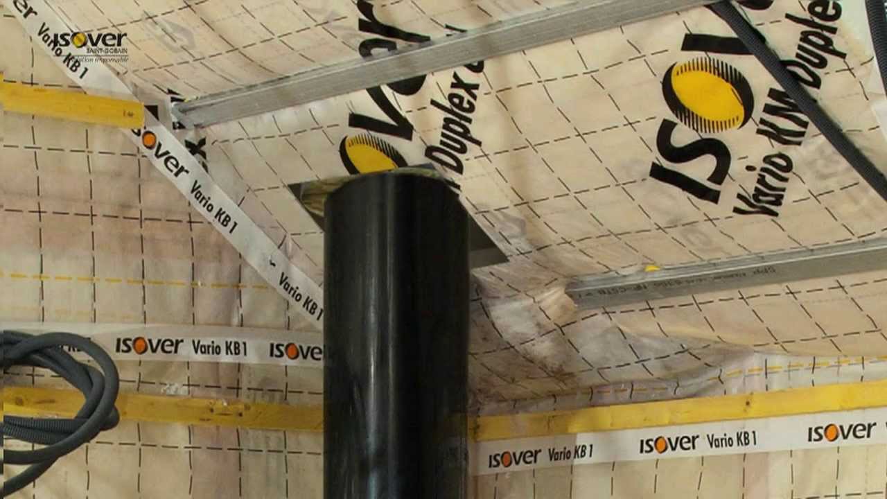 Gedimat - Dak isoleren met Isover Suspente Integra 2 - YouTube