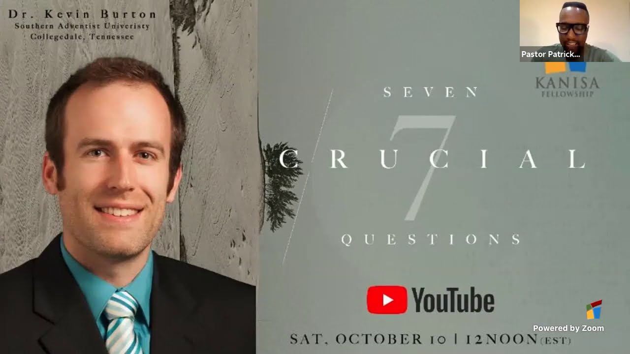 Oct. 10, 2020 Kanisa Fellowship Online Service - Dr. Kevin Burton - YouTube