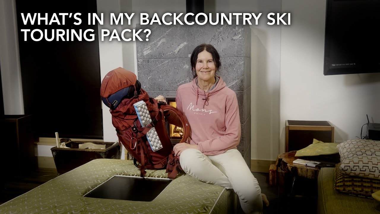 What is in my backcountry ski touring pack? - YouTube