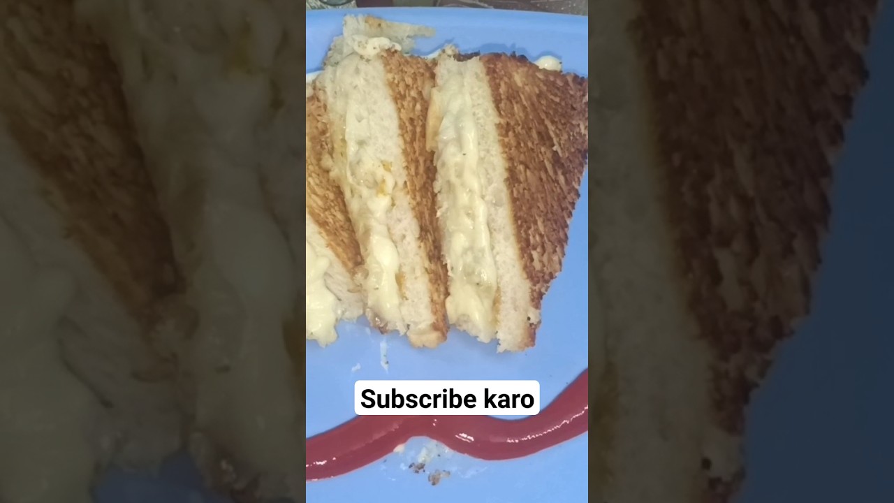 chicken cheese Toast sandwich - YouTube