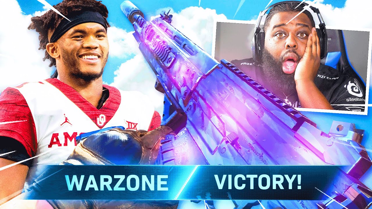 I Played Warzone with Kyler Murray! (COD WARZONE) - YouTube