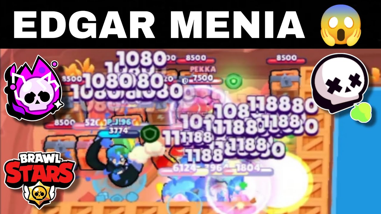 SOLO SHOWDOWN Maps with Hypercharged EDGAR 😎 | #brawlstars #edgar # ...