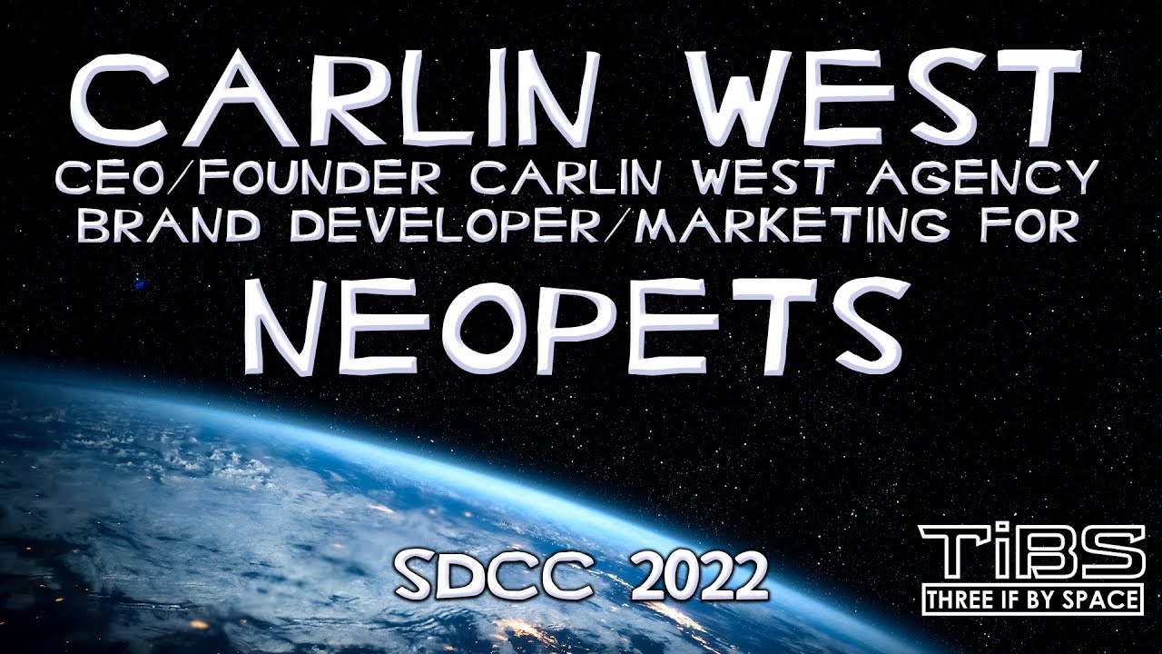 Neopets Galore! - Carlin West of Carlin West Agency - SDCC 2022 - YouTube