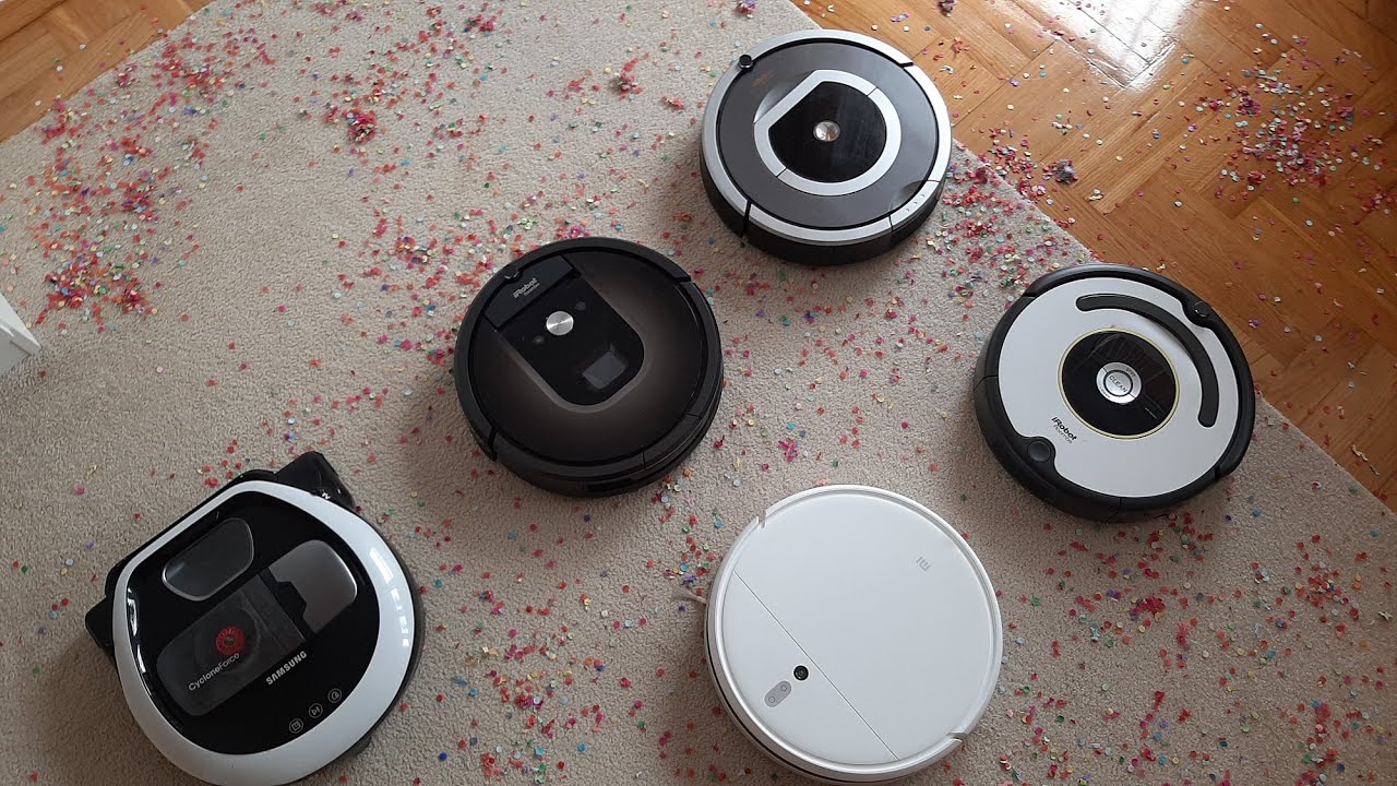 RoboVac Party#1: Roomba, Samsung, Xiaomi | confetti fun Vol.1 🥳 🎊🎉 ...