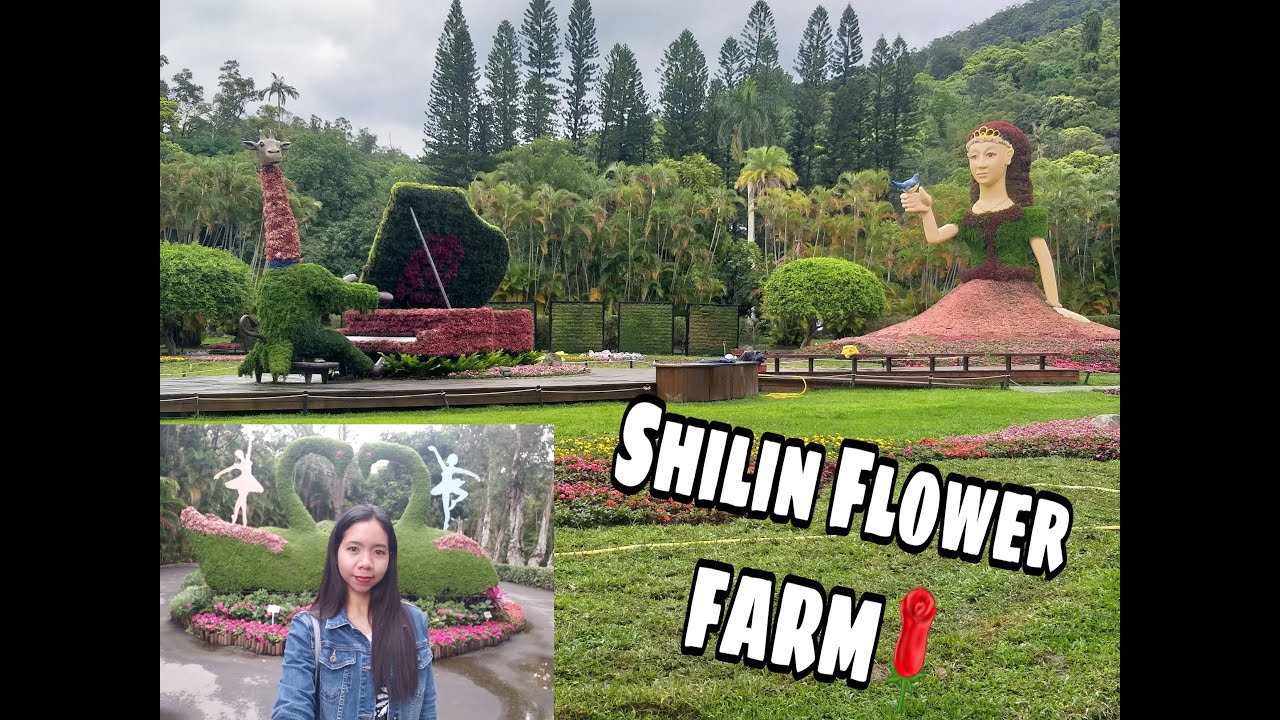 ISA SA MGA SIKAT NA PASYALAN DITO SA TAIWAN/SHILIN FLOWER FARM - YouTube