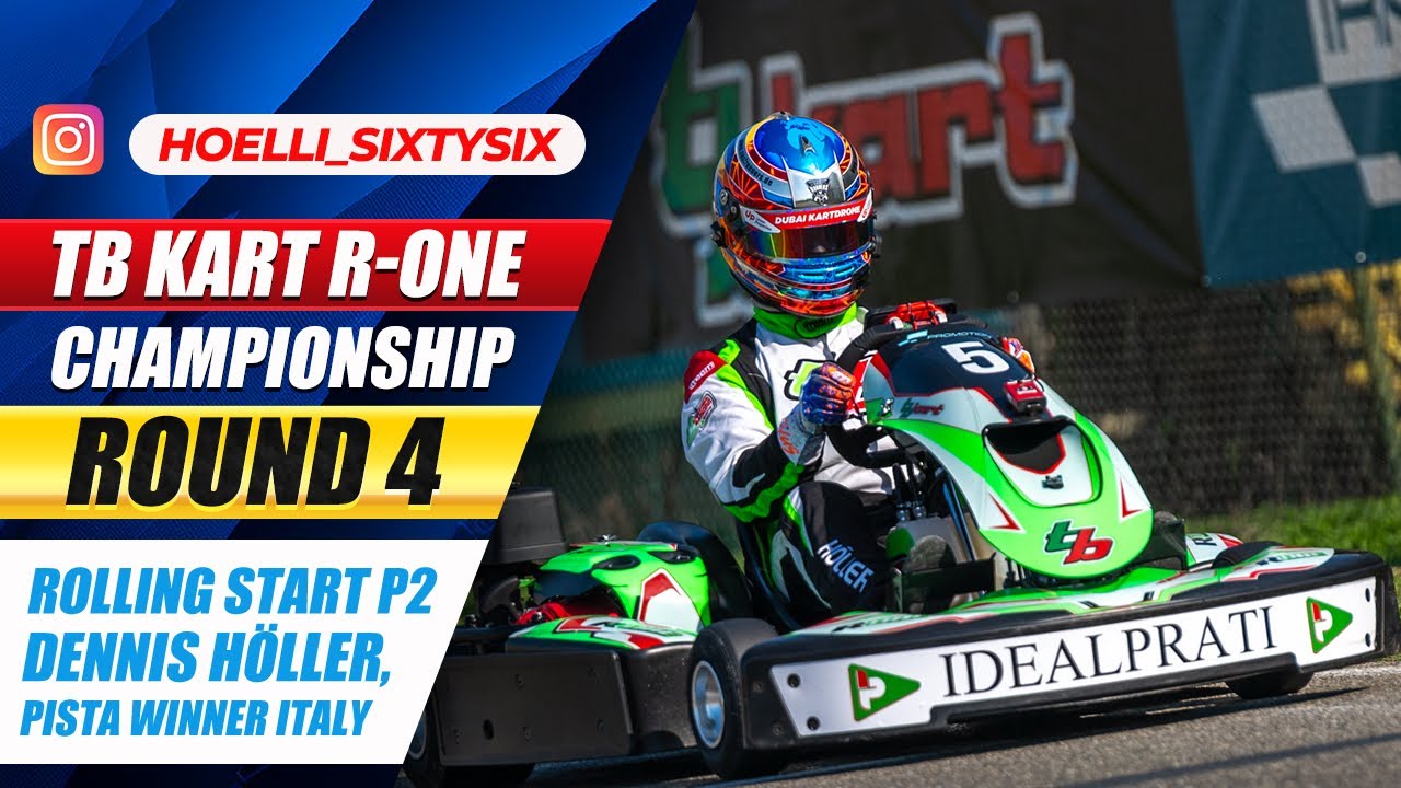TB Kart R-one Championship, Round 4, Rolling start P2, Pista Winner ...