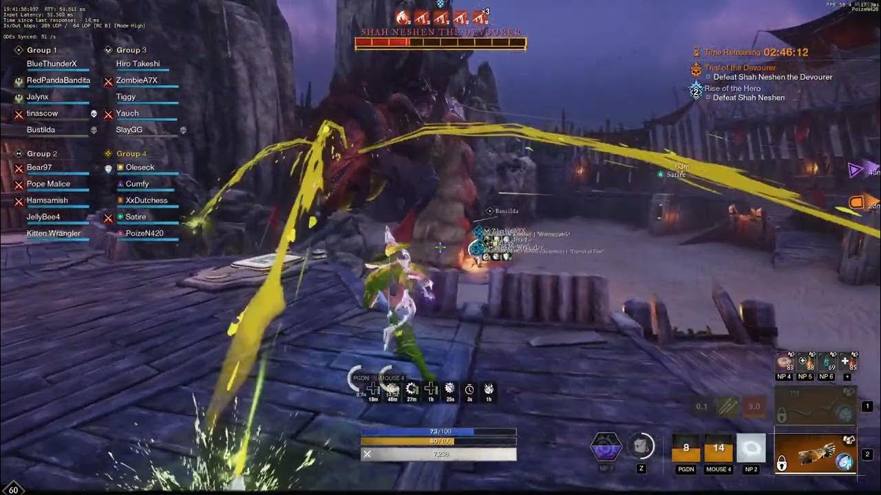 New World Worm Raid Light 1 Thunder Tanked Youtube