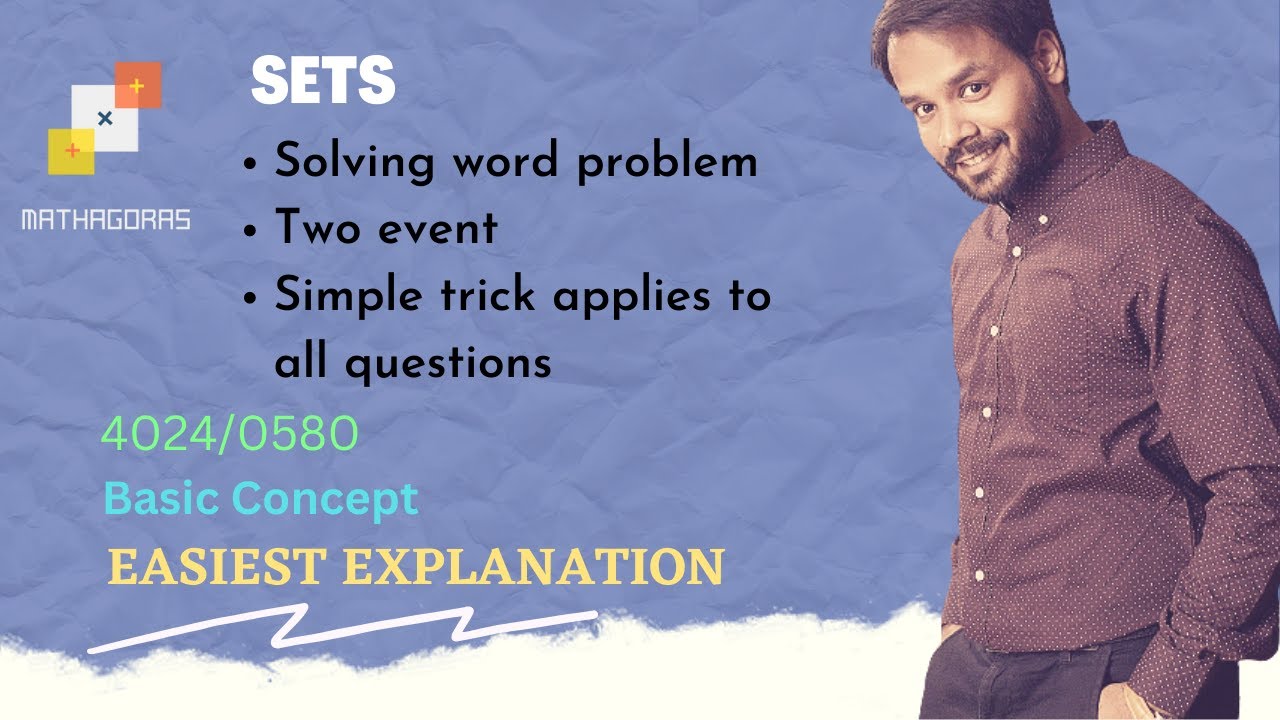Sets & Venn diagram | Solving word problems | Easiest method | Simple ...