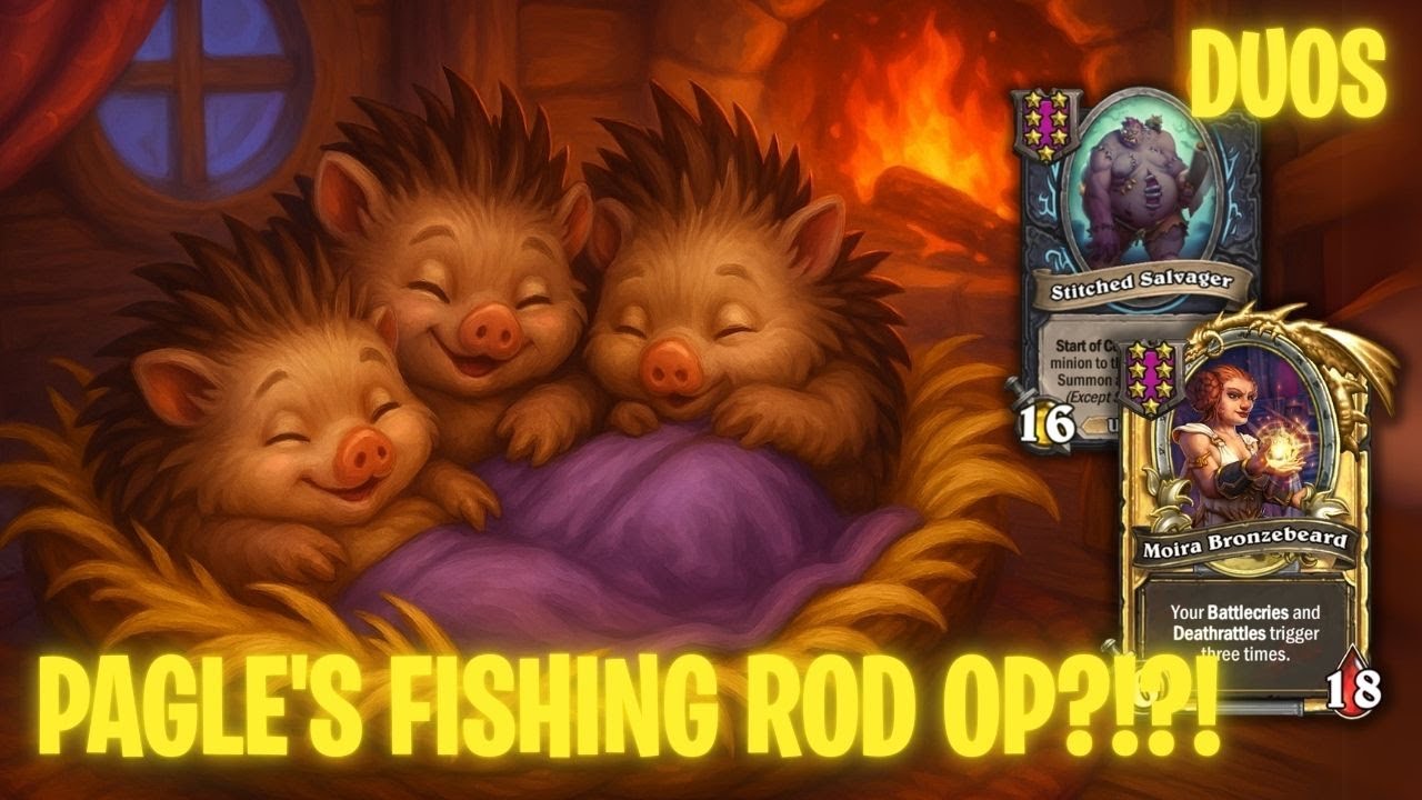 GOLDEN MOIRA + Quillboar = Underrated POWERHOUSE - Hearthstone Battlegrounds Duos - YouTube