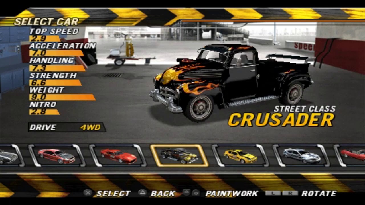 Flatout Head On All Cars (PSP) - YouTube