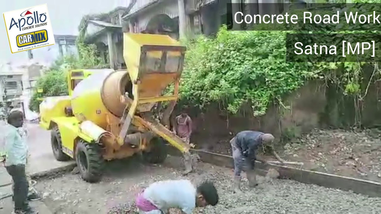 Apollo Carmix 25FX Self Loading Mobile Concrete Mixer - YouTube