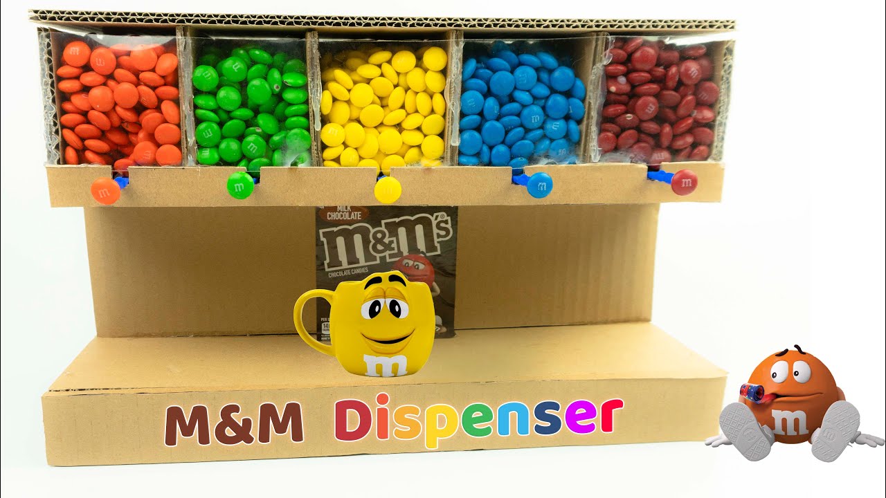 DIY - How to Build M&M Dispenser | M&M World - YouTube