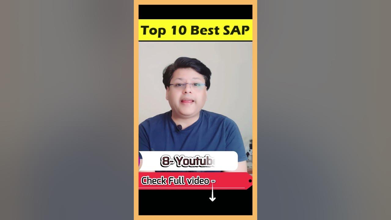 Top 10 Best Way to Learn SAP Course/Module in 2024 #sap - YouTube