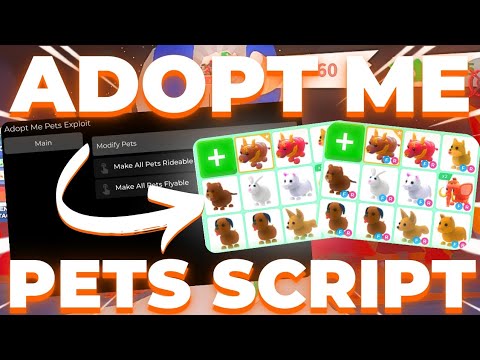 Adopt me Script 😍| Make All Pets Rideable & Flyable - YouTube