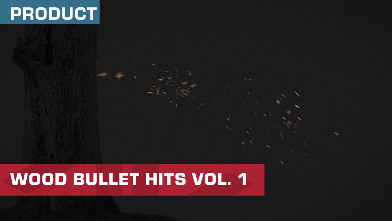Wood Bullet Hits Vol. 1 Stock Footage Now Available | ActionVFX - YouTube