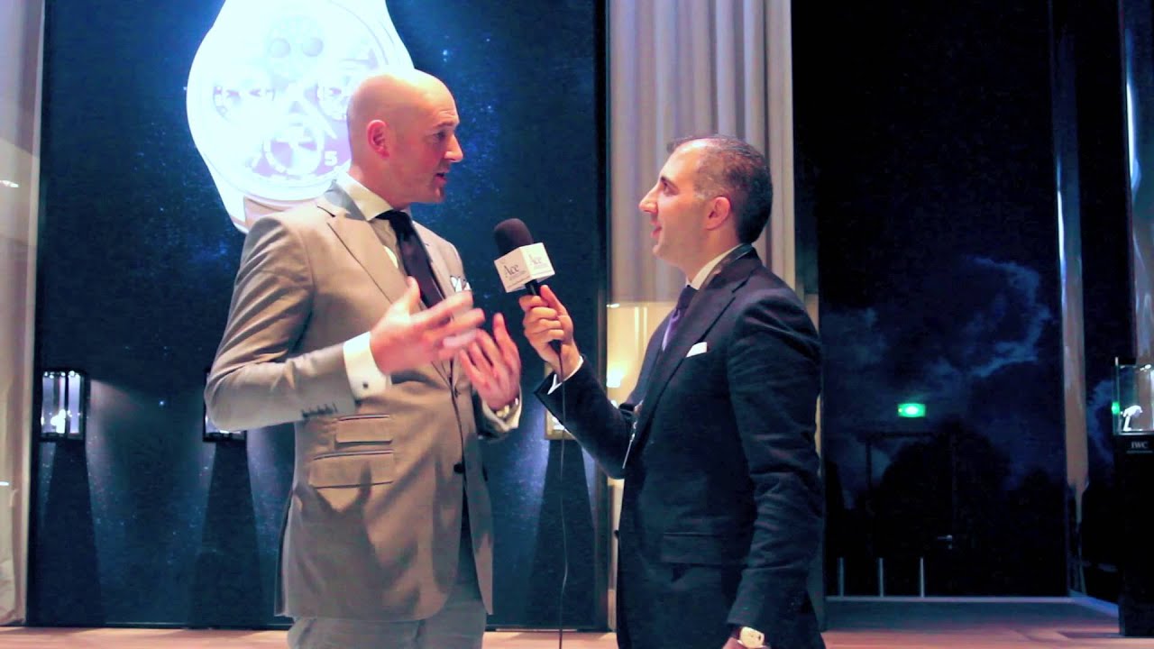 Interview with IWC Creative Director Christian Knoop at SIHH 2015 - YouTube