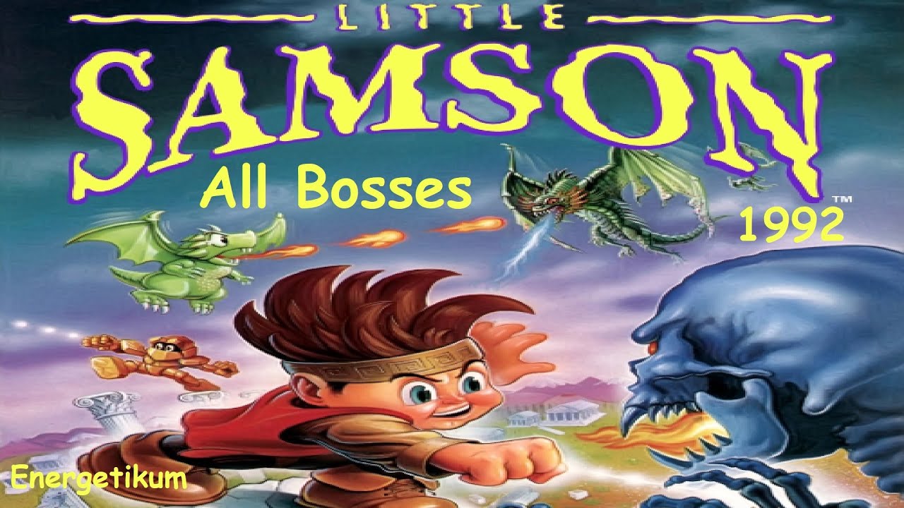 Little Samson - all bosses (все боссы) [NES] - YouTube
