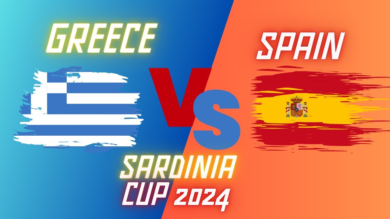 Waterpolo - GREECE vs SPAIN - Sardinia Cup 2024 - YouTube