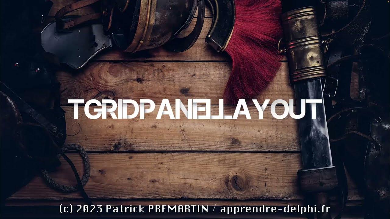 TGridPanelLayout (Delphi - FireMonkey) - YouTube