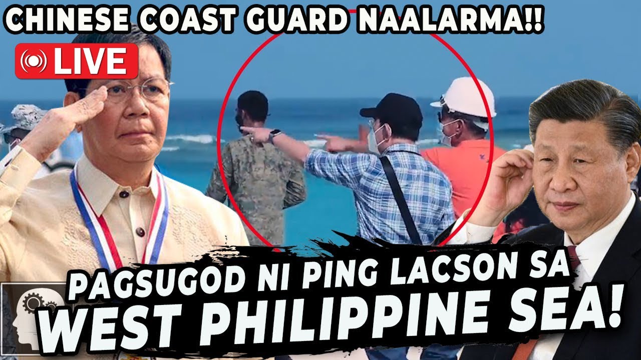🔴 PING LACSON SUMUGOD sa WEST PHILPPINE SEA! ANO ANG GINAWA NIYA DITO ...