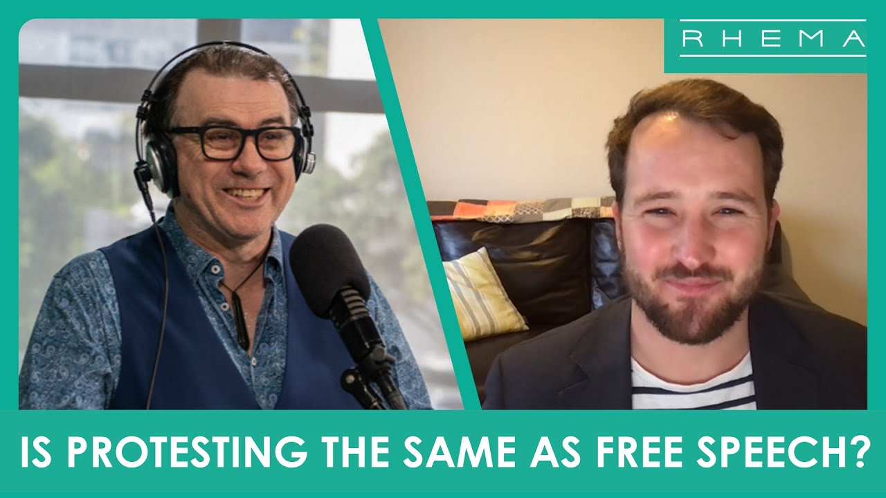 Protest Vs. Free Speech: Jonathan Ayling on Sharing Conversations - YouTube