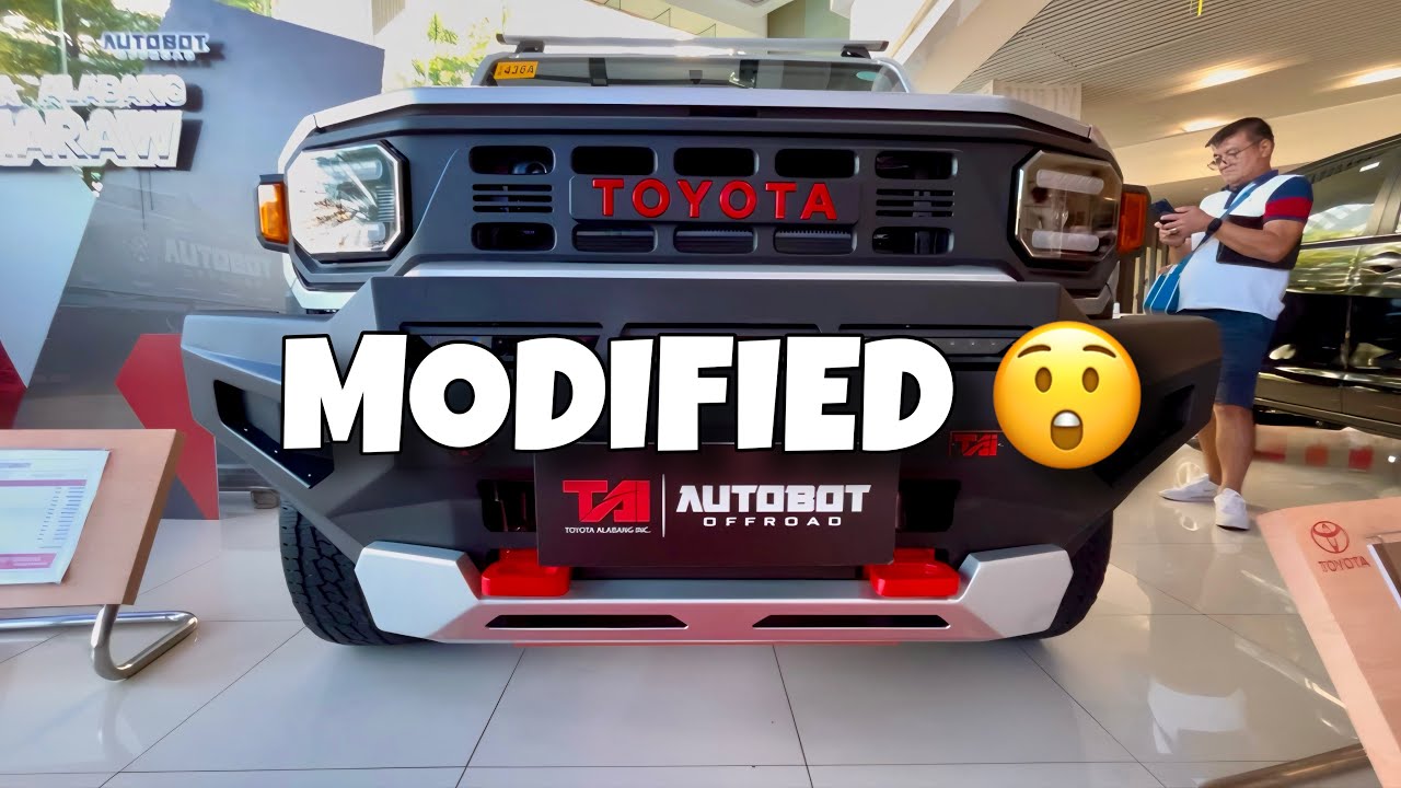 MODIFIED 2025 TOYOTA TAMARAW - YouTube