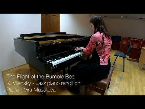 The Flight of the Bumble Bee   Jazz piano rendition by K.Vilensky piano Vira Musatova