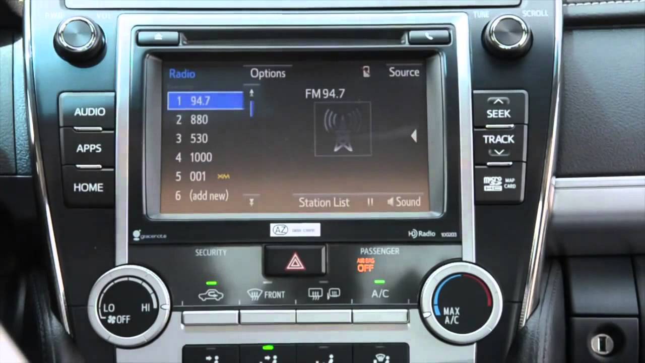 How to use the 2014 Toyota Entune HD Traffic & Radio - Dayton Toyota ...
