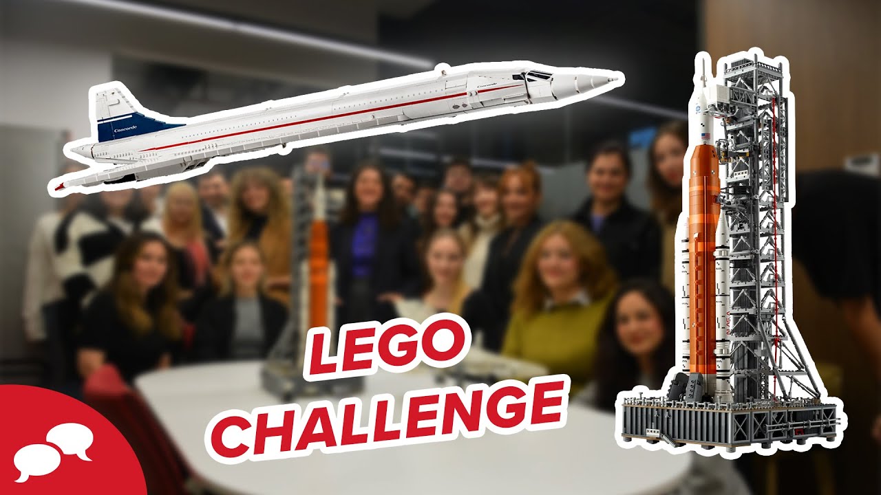 NASA Artemis Space Launch System and Concorde Lego Challenge - YouTube