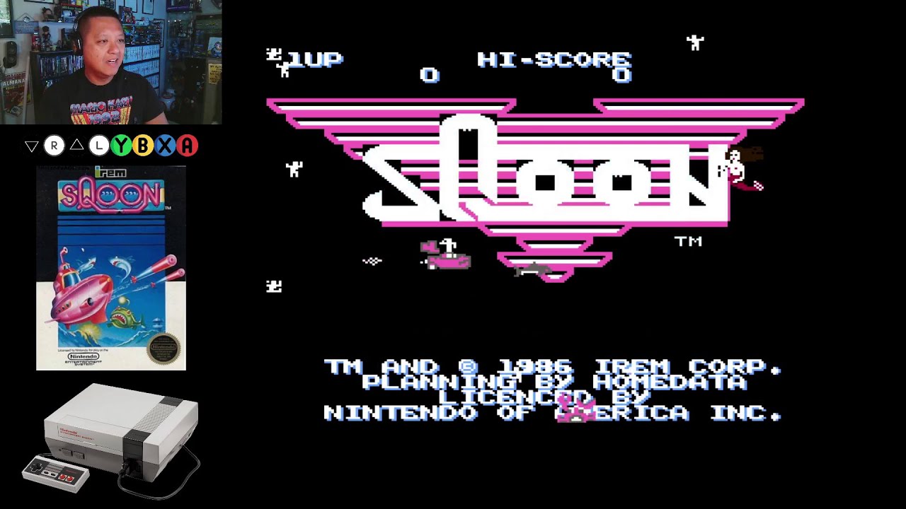 10MG Plays Sqoon (スクーン, Sukūn) on NES - YouTube