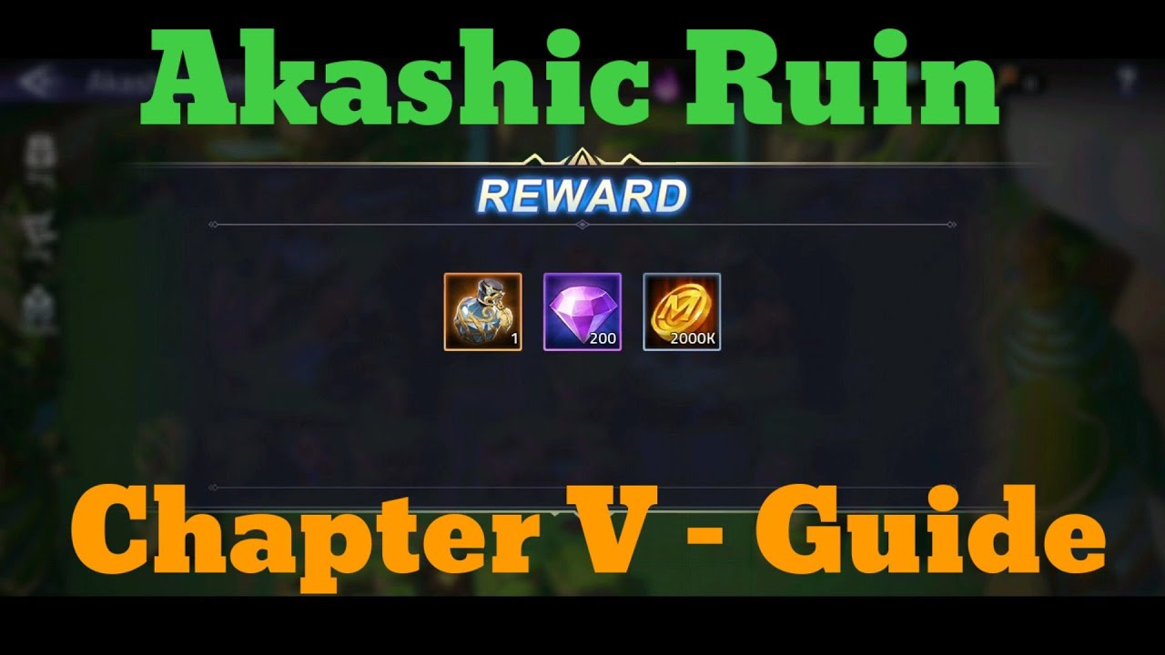 Guide - Chapter 5 | Akashic Ruin | ML Adventure - YouTube
