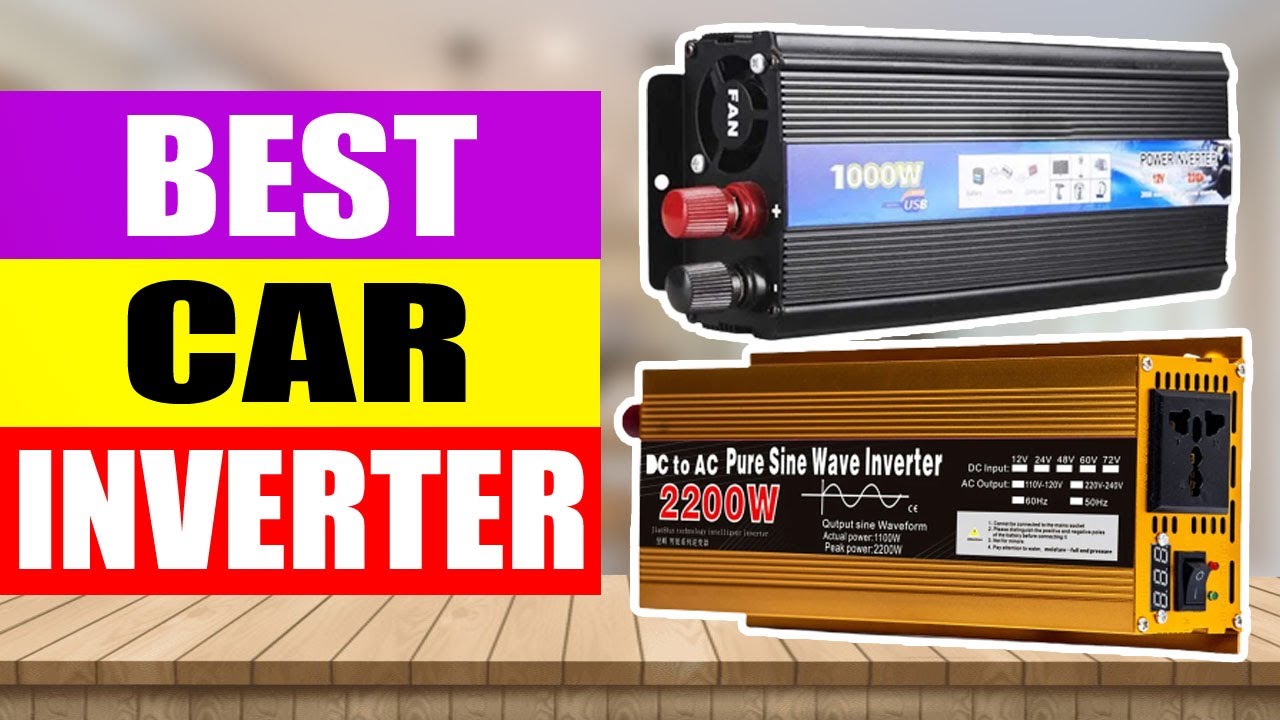 TOP 5 Best Car Inverter Review in 2024 | Best Car Inverter From ...