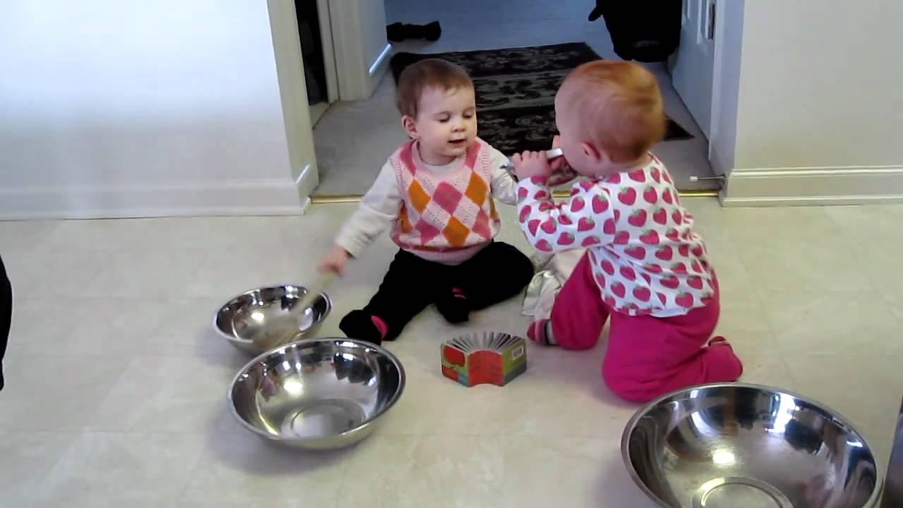 Babies hitting things - YouTube