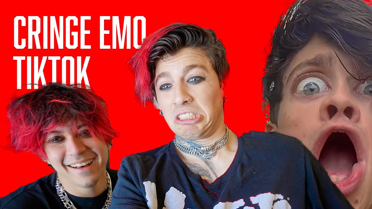 REACTING TO MY CRINGIEST EMO VIDEOS - YouTube
