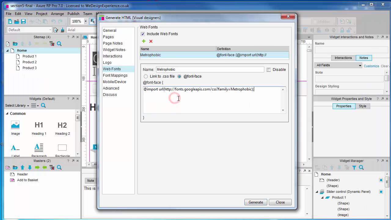 5b. Customizing and generating prototypes for different audience types ...