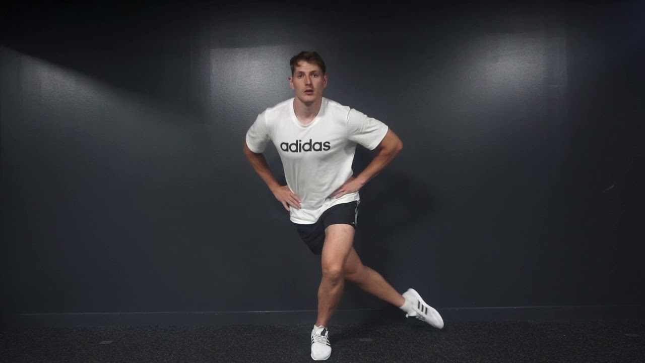 Single Leg Lateral Reaches - YouTube