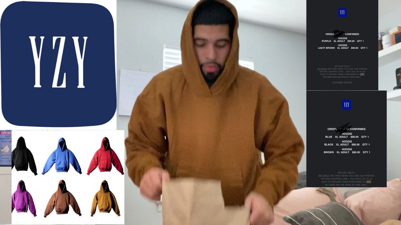 YZY GAP HOODIE REVIEW! SPENT OVER $450... ARE THEY WORTH IT? - YouTube