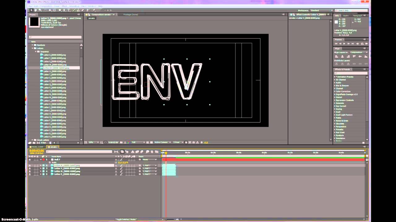 Animated Typeface Tutorial - YouTube