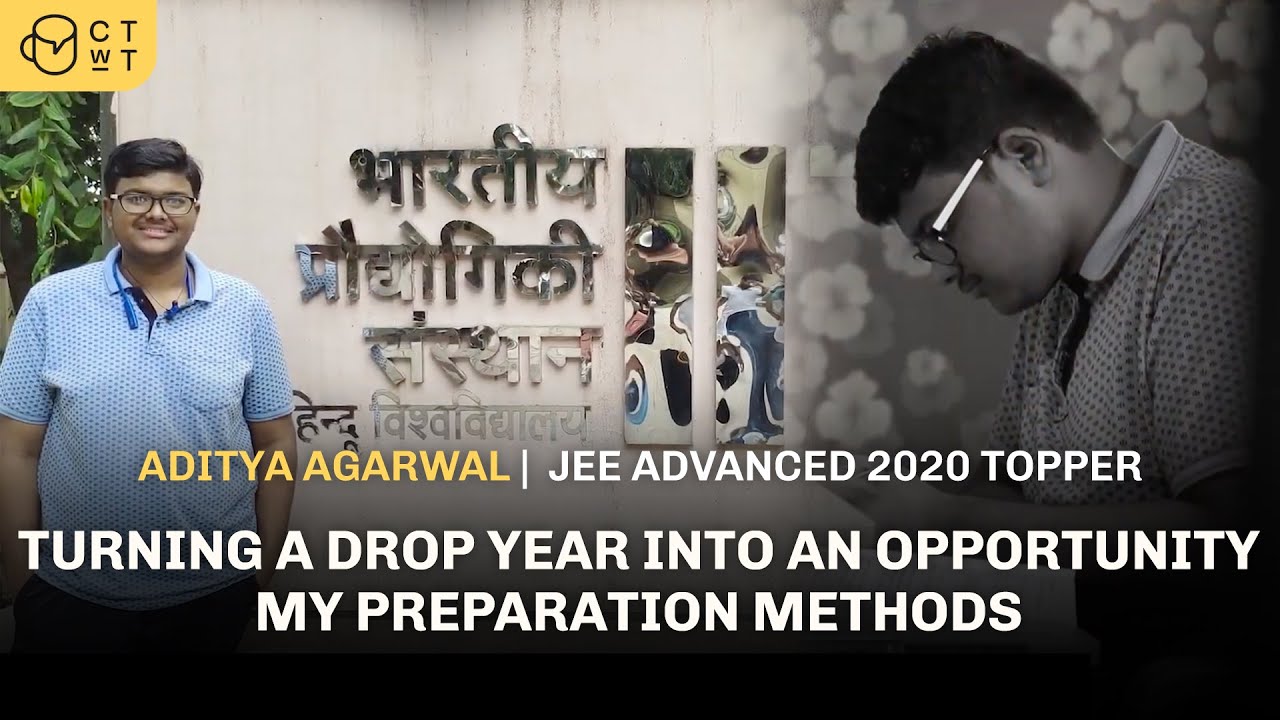 Preparation Strategies During My Drop Year | JEE Advanced 2020 Topper ...