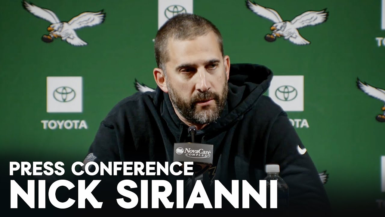 Eagles Press Conference: Nick Sirianni | November 1, 2024 - YouTube