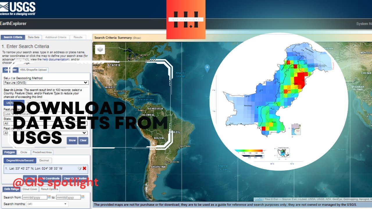 Usgs Datasets: The Best Way To Download #usgs #tutorial - YouTube